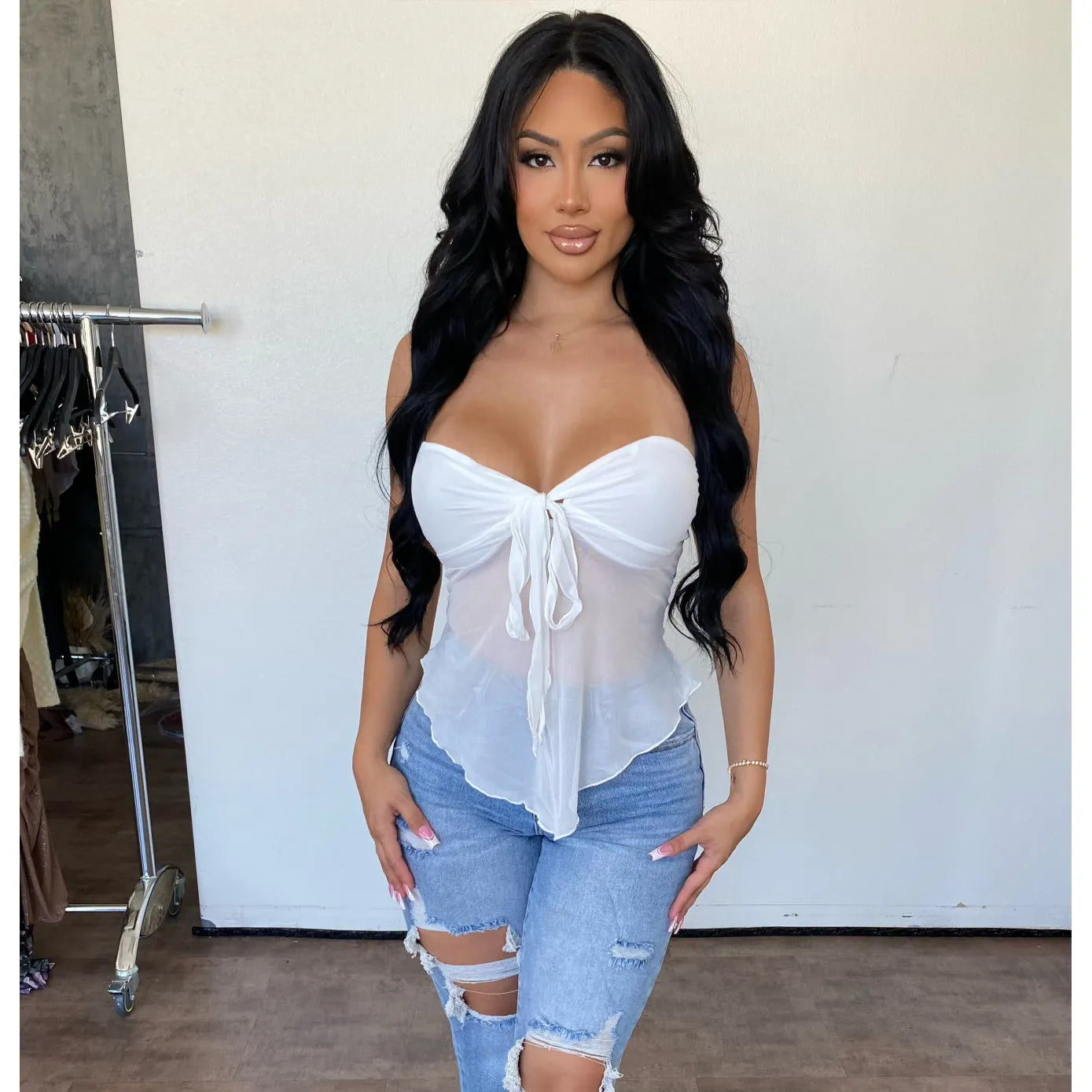 Yasmin Tube Top (White) – OOTDFASH